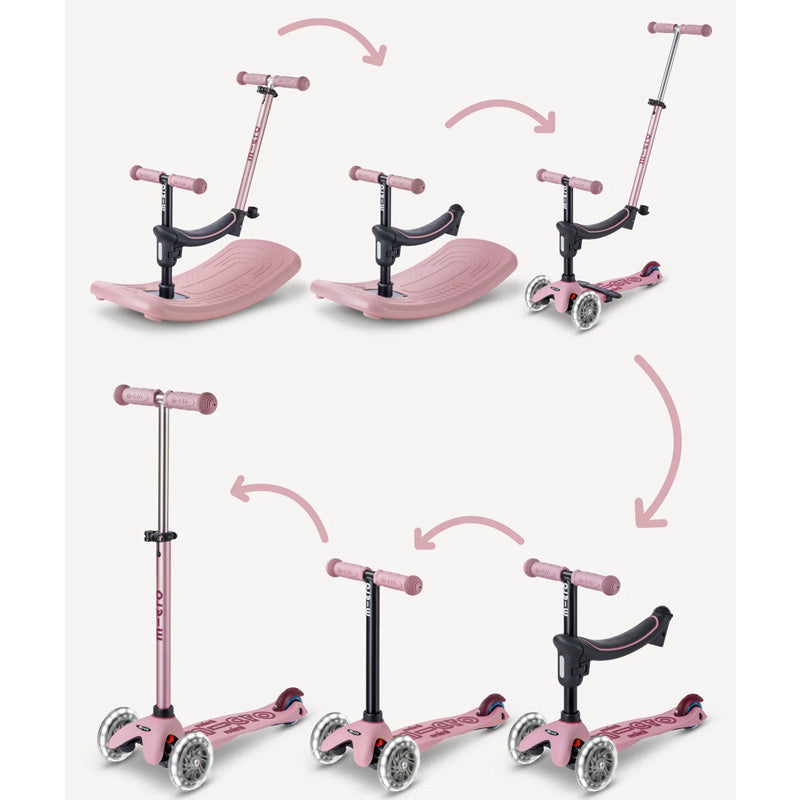 Micro Kickboard Micro Mini Deluxe Rock & Go LED Age 1 - 6 – Queens Baby